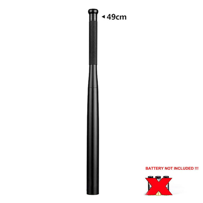 Outdoor Self Defense Baseball Bat Led Flashlight Stick Outdoor Emergen ...